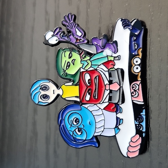 Disney | Jewelry | Disneys Inside Out 2 Emotions Inspired Enamel Pin ...